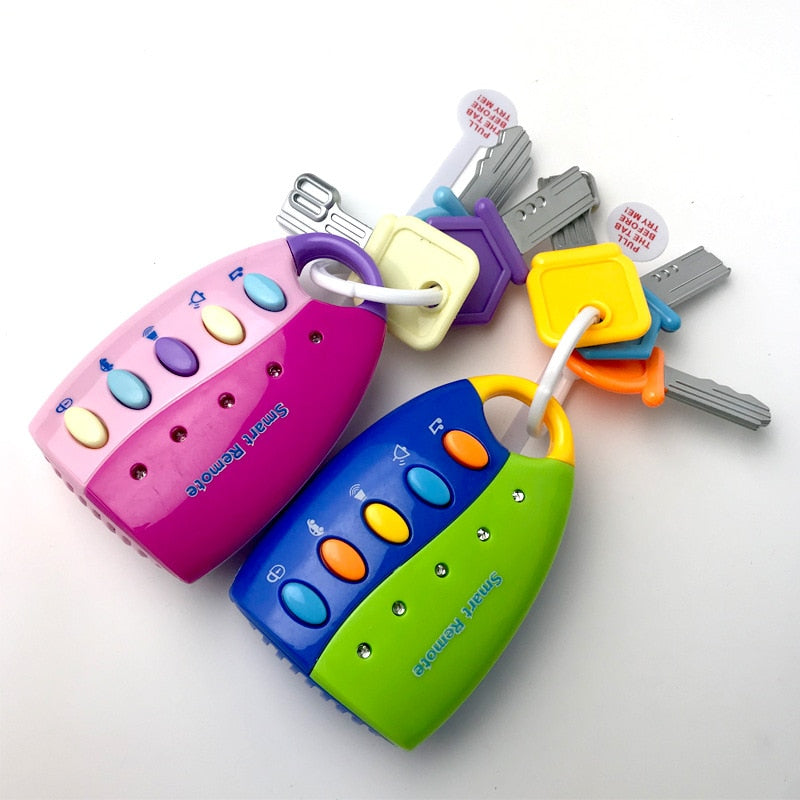 Musical Car Key Vocal Smart Baby Toy – Montessori Vision