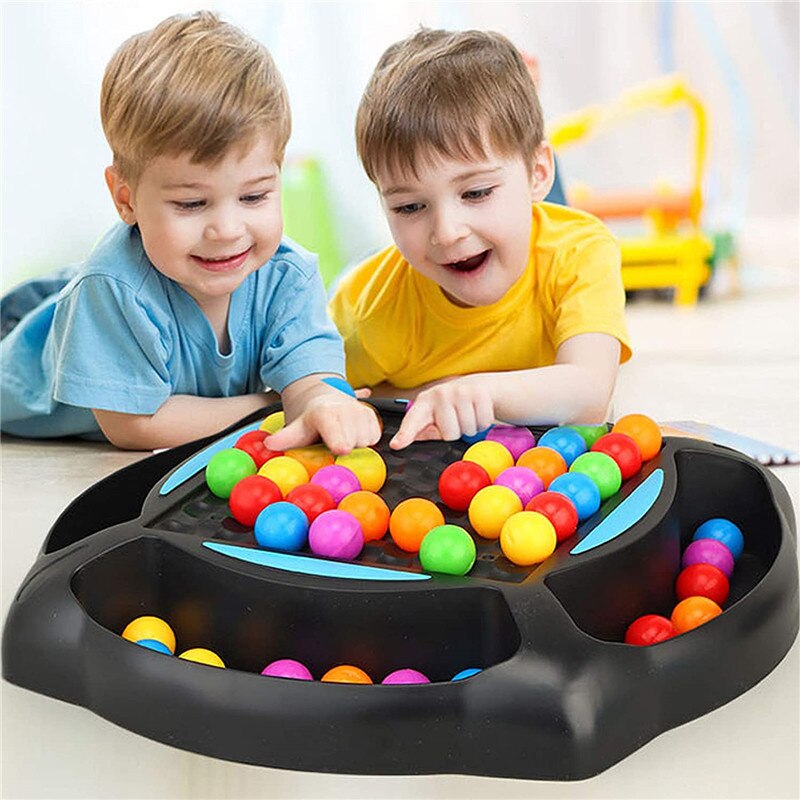 Rainbow Ball Matching Toy – Montessori Vision