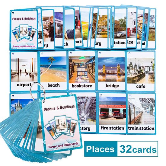 Baby English Learning Word Table Flashcard Toys – Montessori Vision